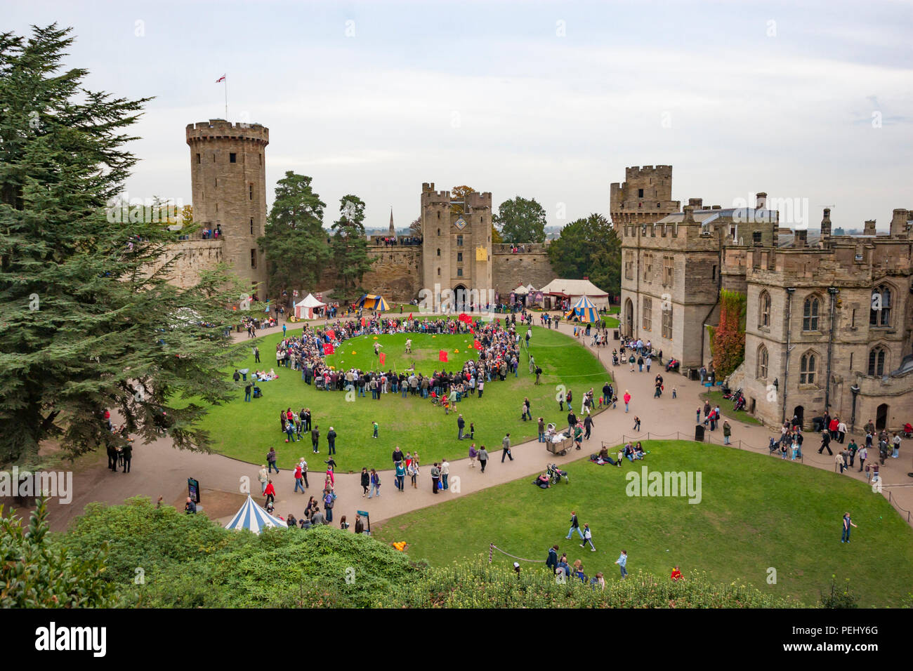 The warwick castle hi-res stock photography and images - Alamy