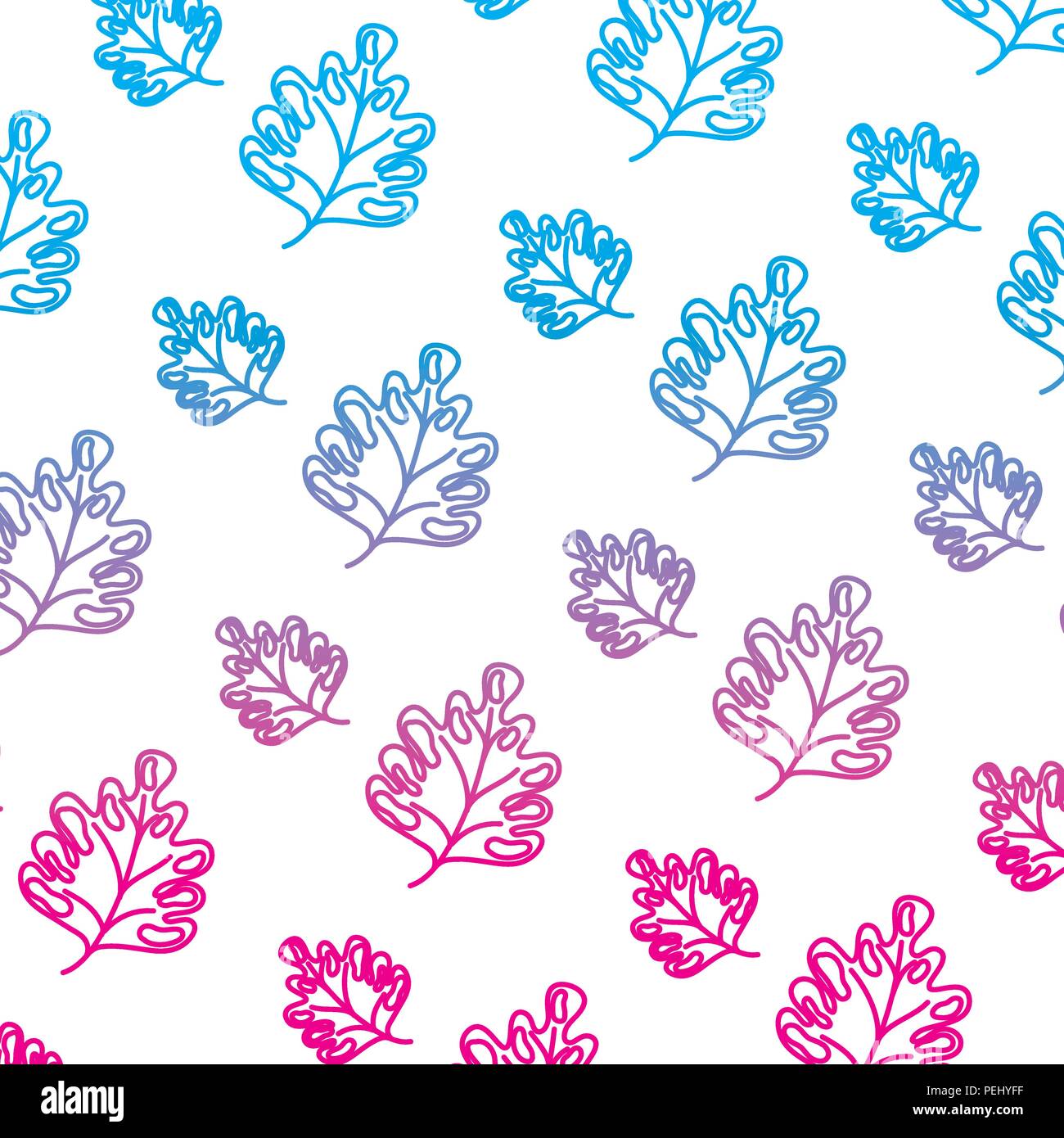 degraded line botany beauty leaf exotic background Stock Vector Image ...