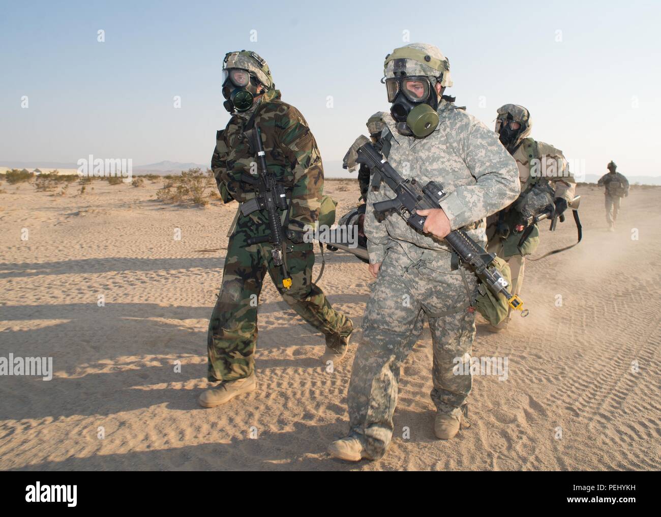 Spc. Lee Cobb (left) and Spc. Casey Raynor (right) with 1st Battalion ...