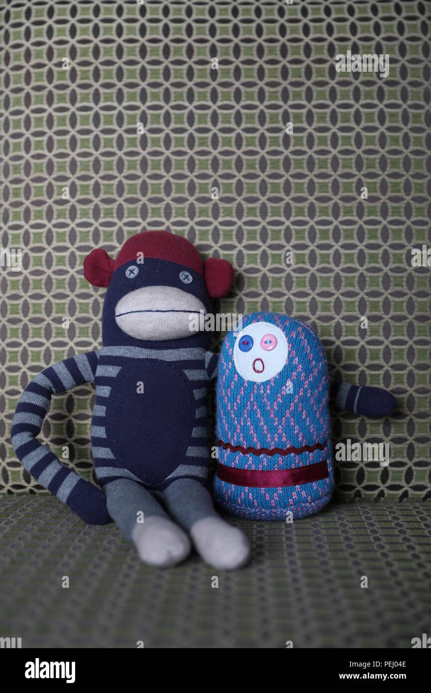 Monkey plush toy hi-res stock photography and images - Alamy