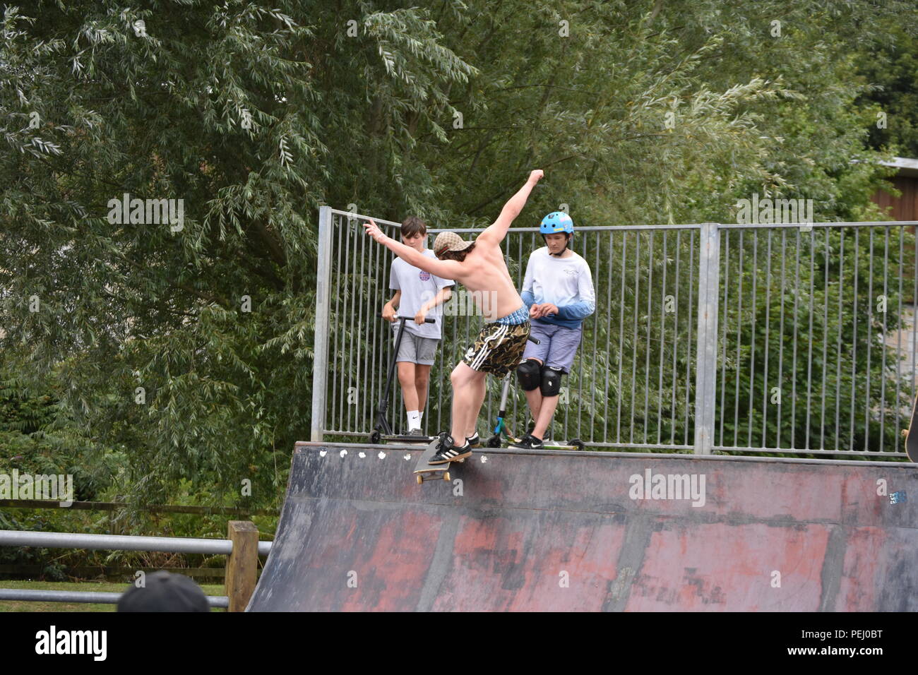 Skate Jam Skate park competition Stock Photo - Alamy