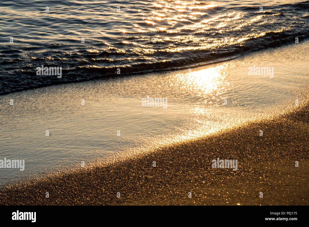 Greek Summer at Saronida beach Stock Photo - Alamy