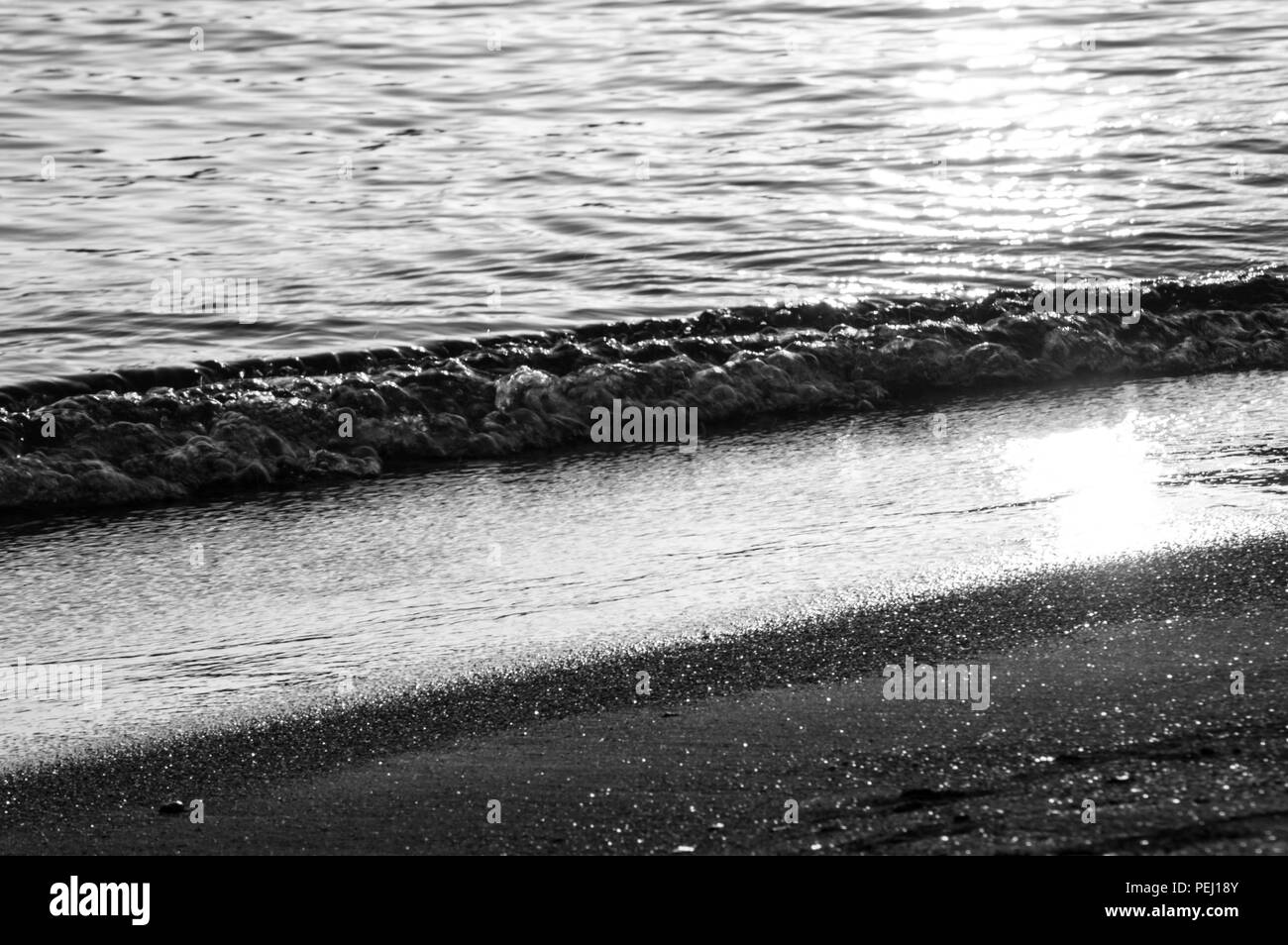 Greek Summer at Saronida beach Stock Photo - Alamy