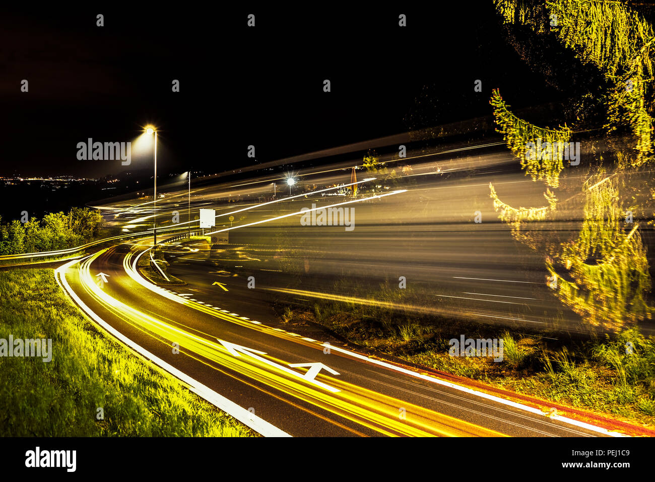 Highway exit hi-res stock photography and images - Alamy