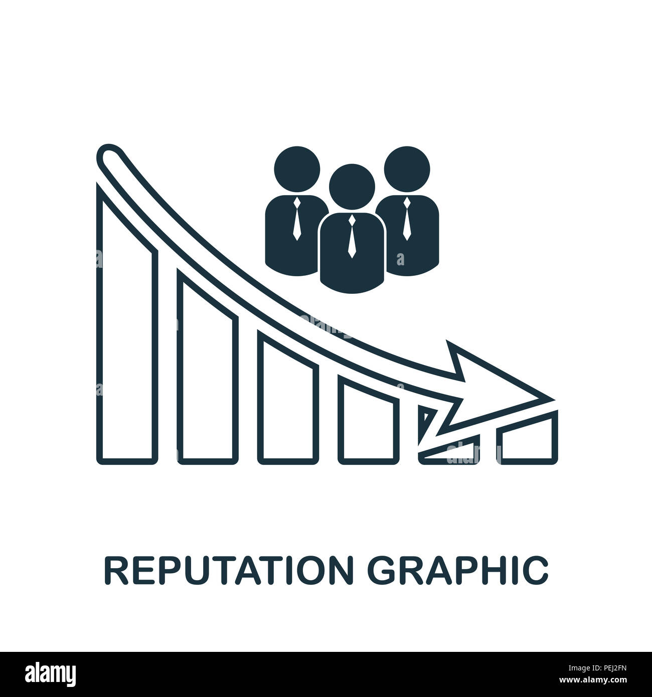 Sales statistics icon business concept hi-res stock photography and images - Alamy