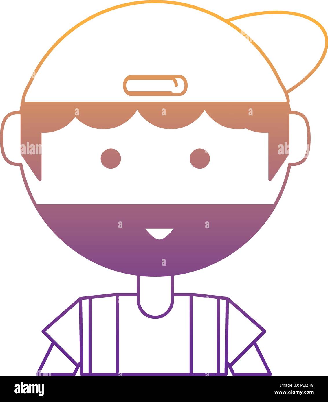 cartoon repair man icon over white background, vector illustration ...