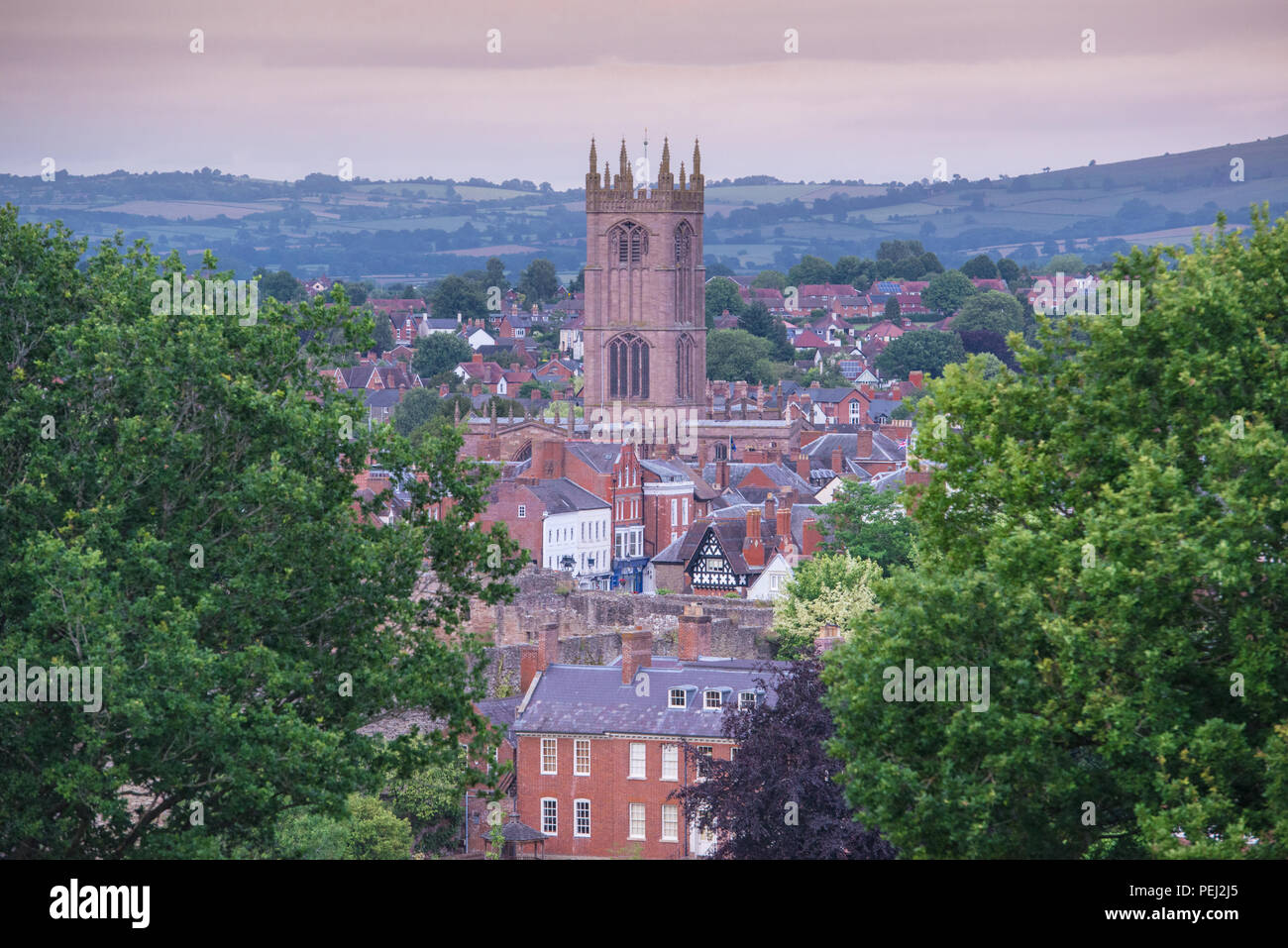 Whitcliffe Common Ludlow High Resolution Stock Photography and Images ...