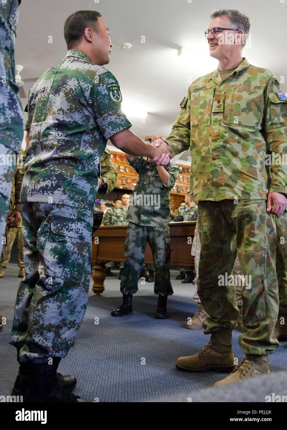 Australian Maj. Gen. Rick Burr, the Deputy Chief of the Army ...