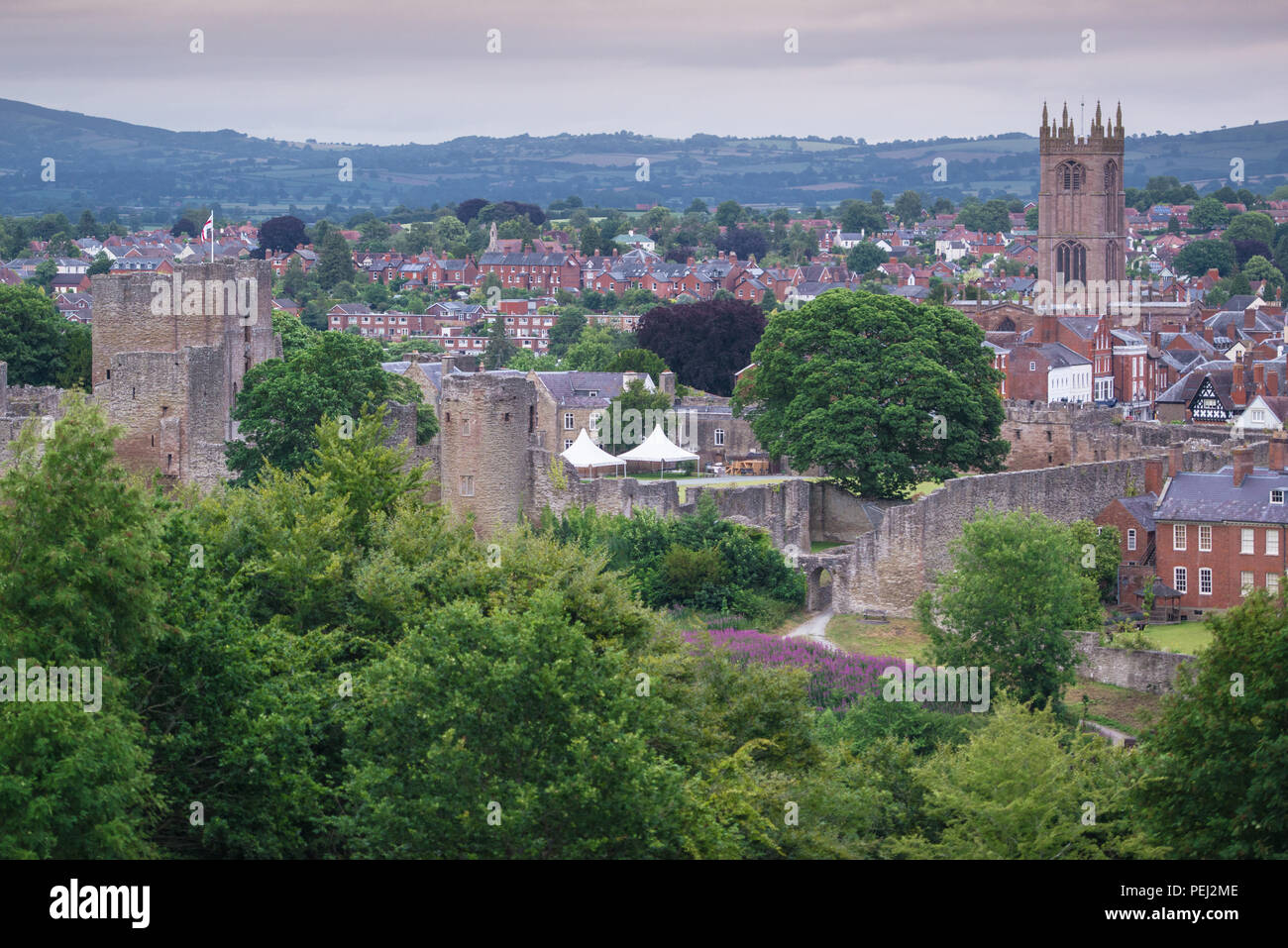 Whitcliffe common ludlow hi-res stock photography and images - Alamy