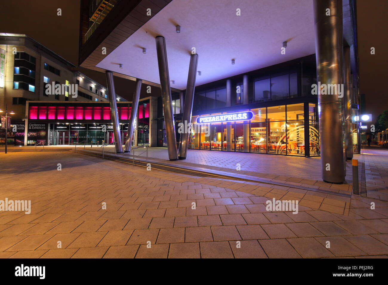 Pizza Express at Leeds Dock Stock Photo - Alamy