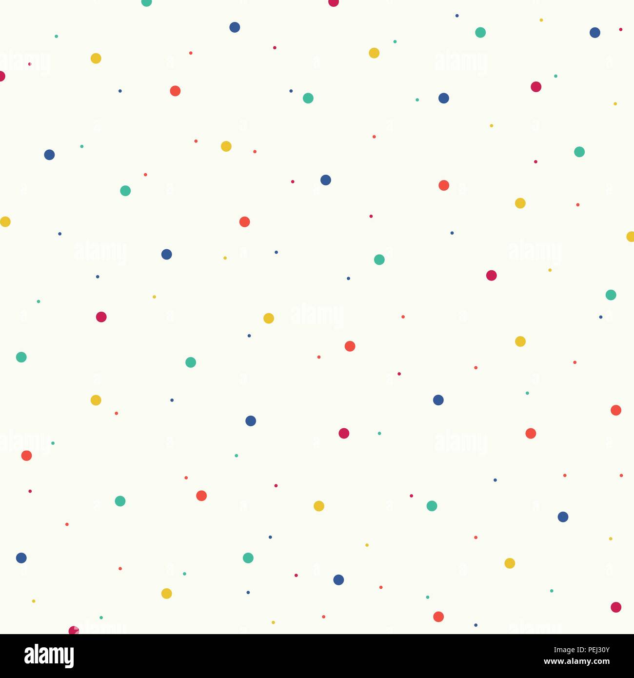 Abstract of colorful splash dot pattern background, illustration vector ...