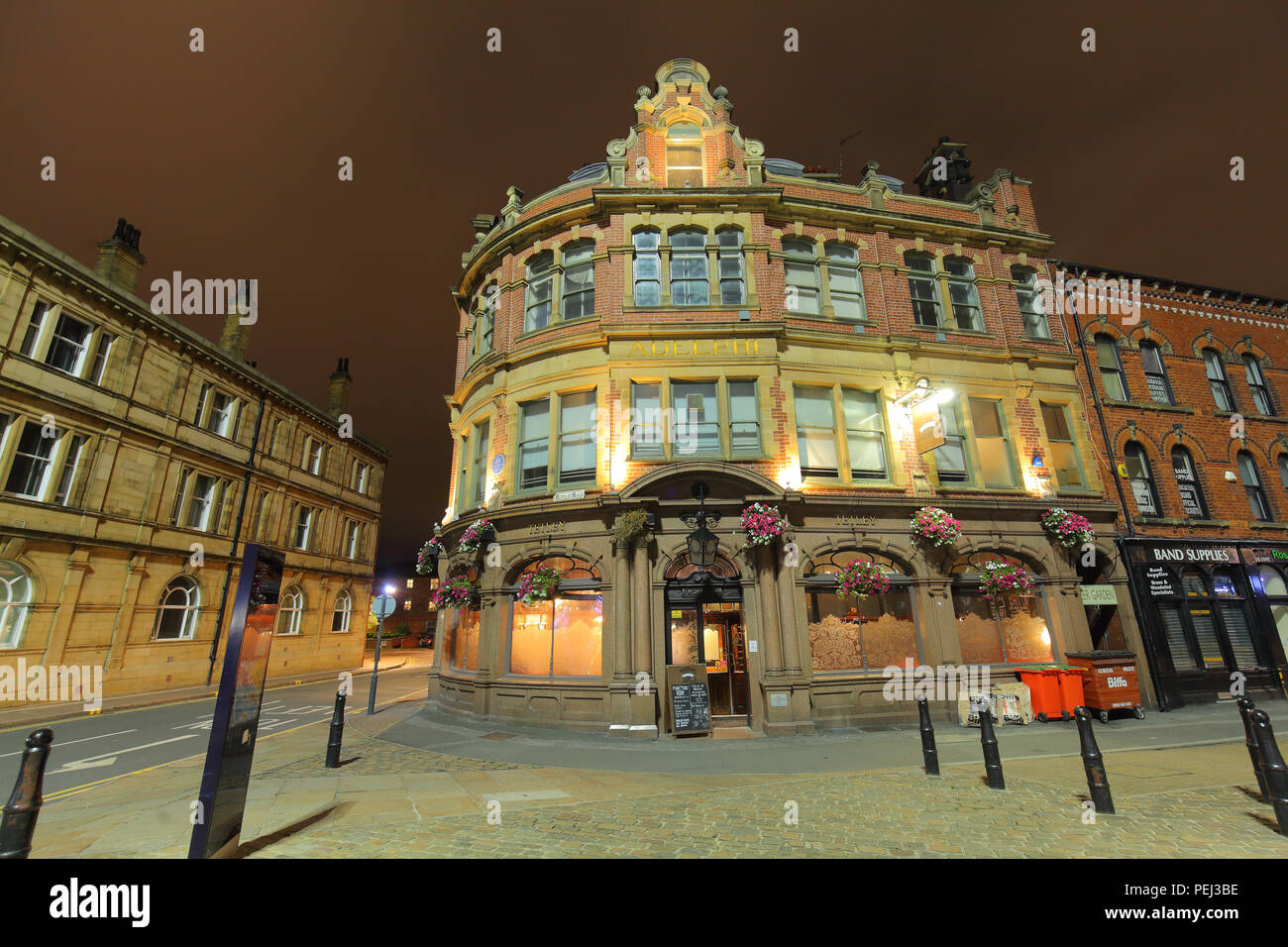 The Adelphi Public House in Leeds Stock Photo - Alamy