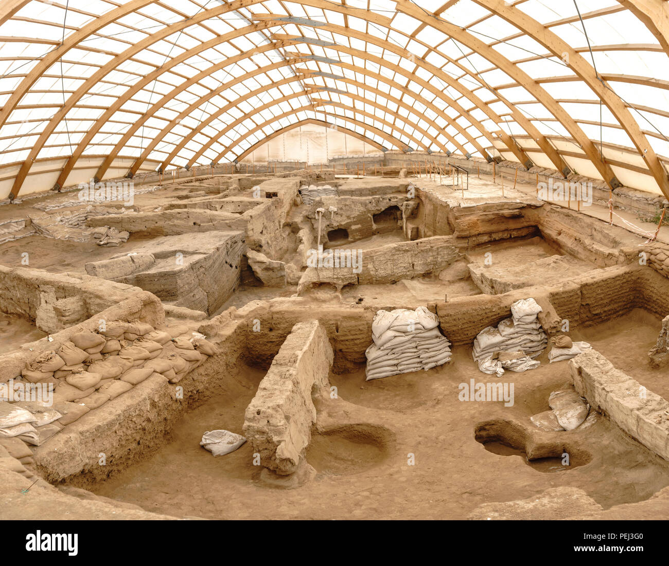 Neolithic site of catalhoyuk hi-res stock photography and images - Alamy