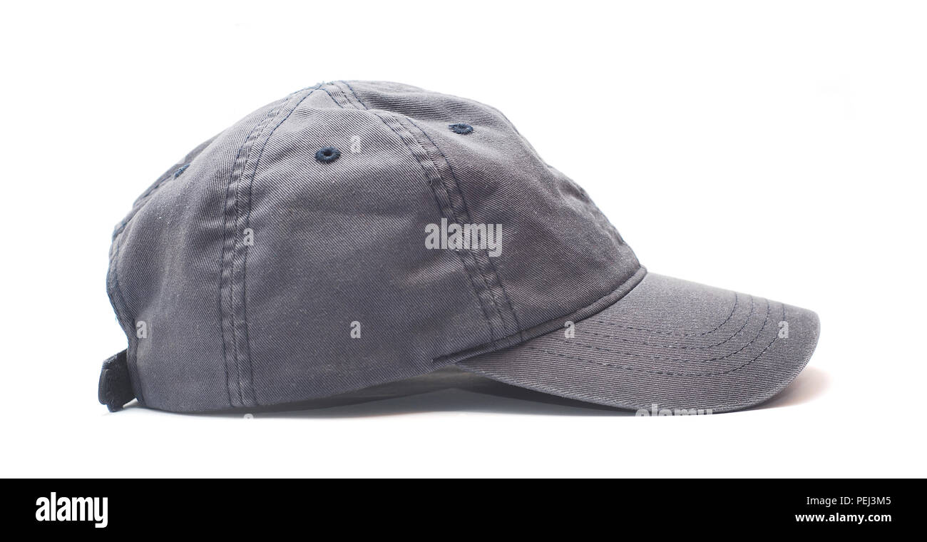 Blue baseball cap Cut Out Stock Images & Pictures - Alamy