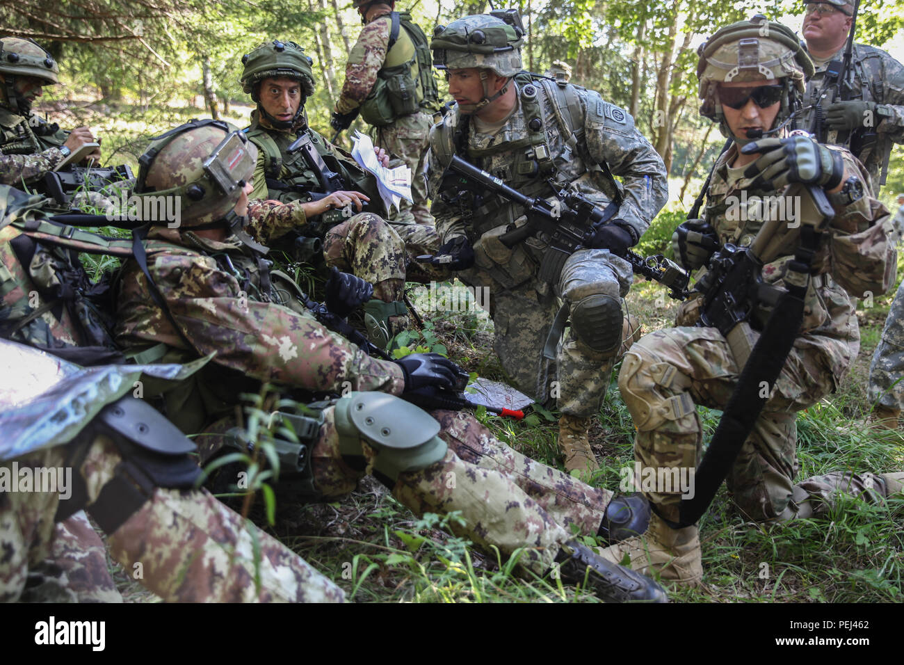 A U.S. Soldier of Alpha Company, 2nd Battalion, 501st Infantry Regiment ...