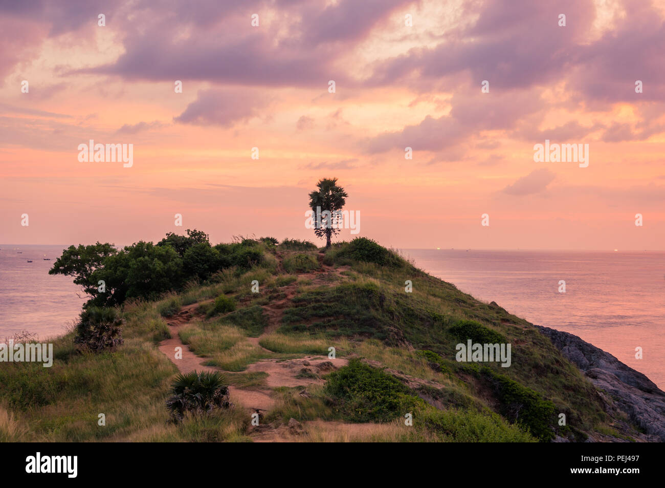 Phromthep Cape is a famous sunset view point in Phuket, and a hiking ...