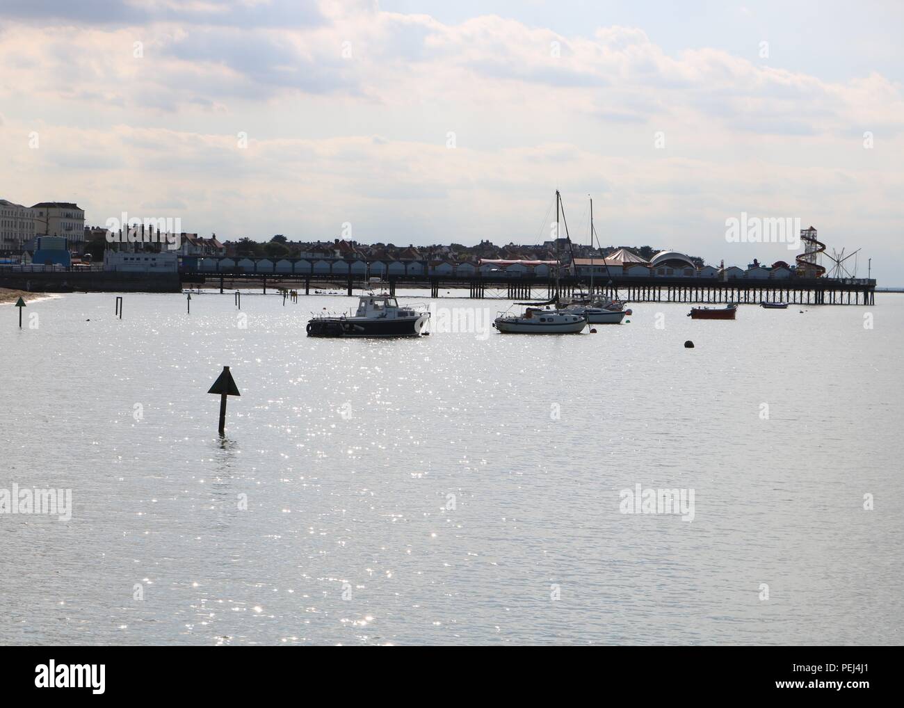 Kent pier sunset hi-res stock photography and images - Alamy