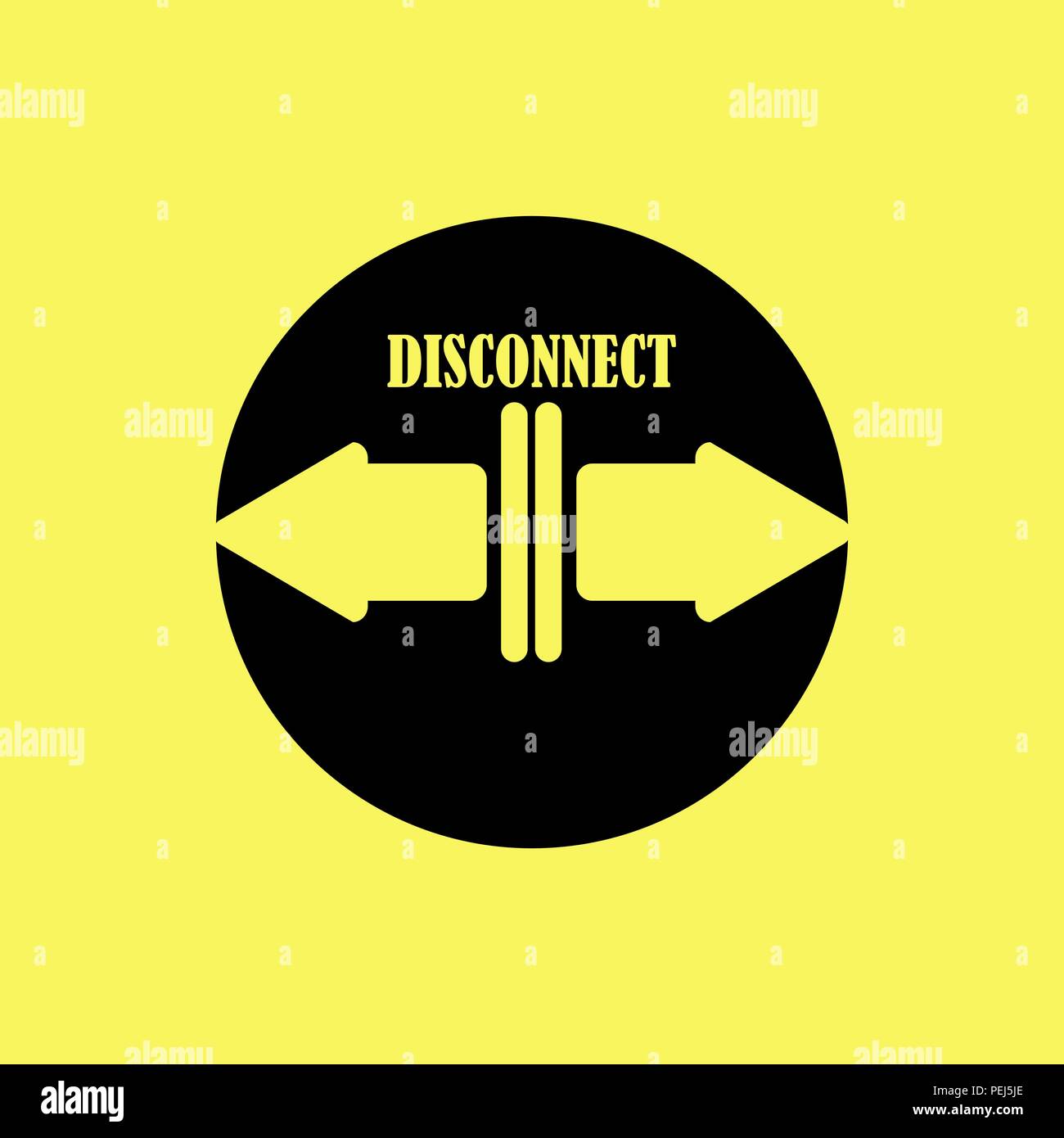 Disconnect Vector Vectors High Resolution Stock Photography and Images ...