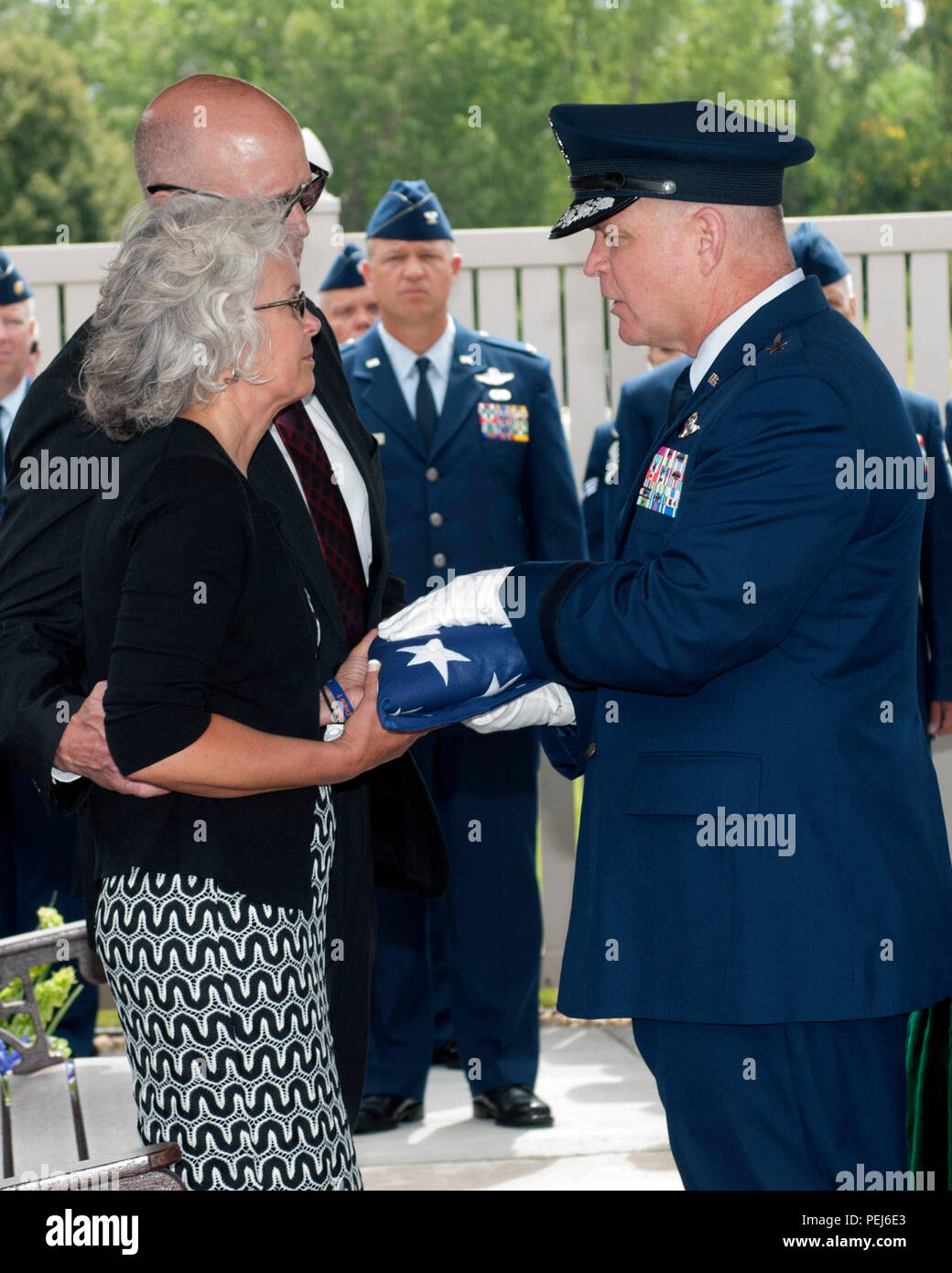 Brig. Gen. William D. DeHaes, the deputy adjutant general of the Iowa ...
