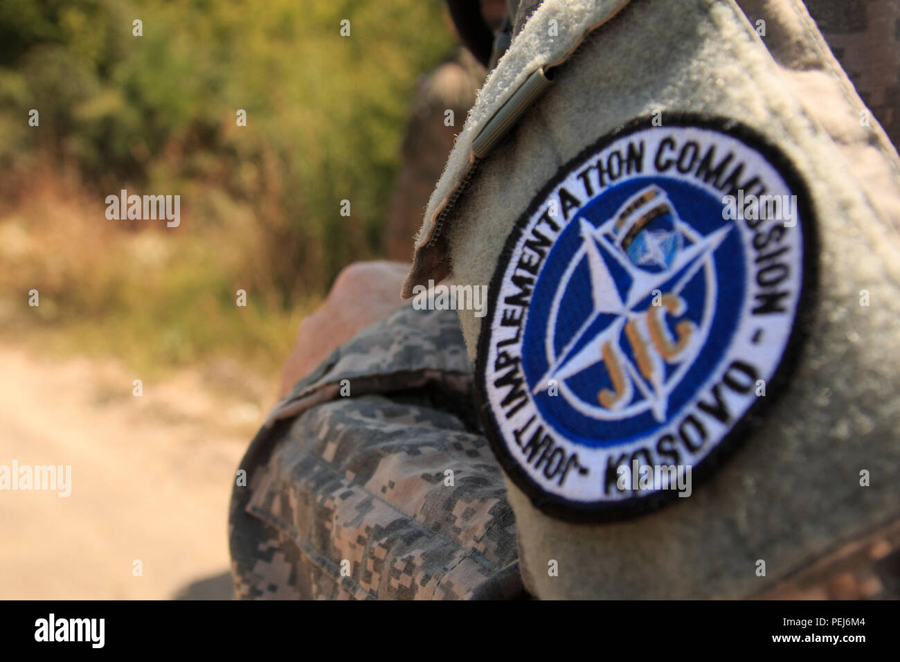 A U.S. Army soldier assigned the Multinational Battle Group-East Joint ...