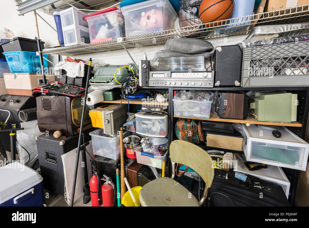 Hoarding home hi-res stock photography and images - Alamy