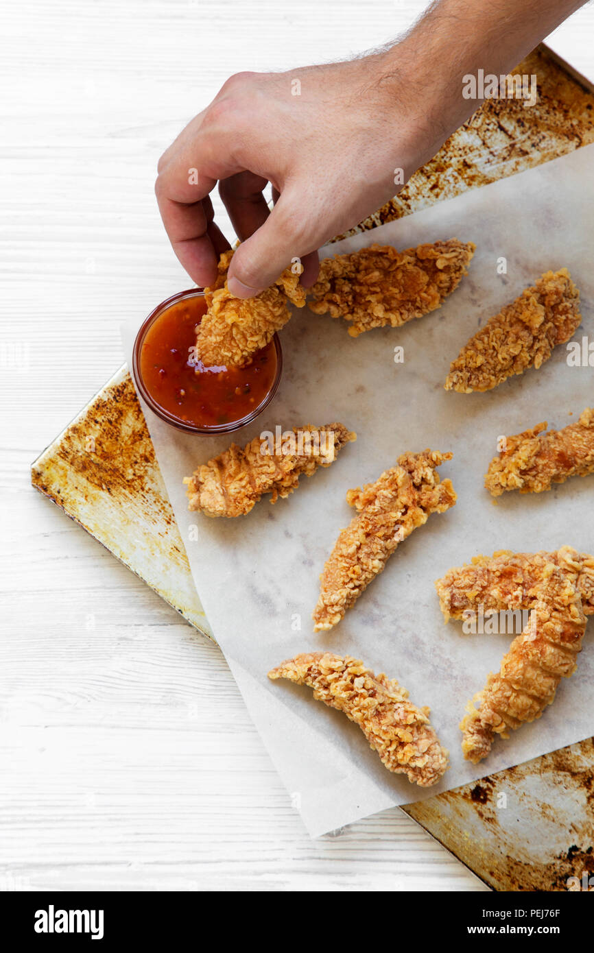 Chicken dipping recipe hi-res stock photography and images - Alamy
