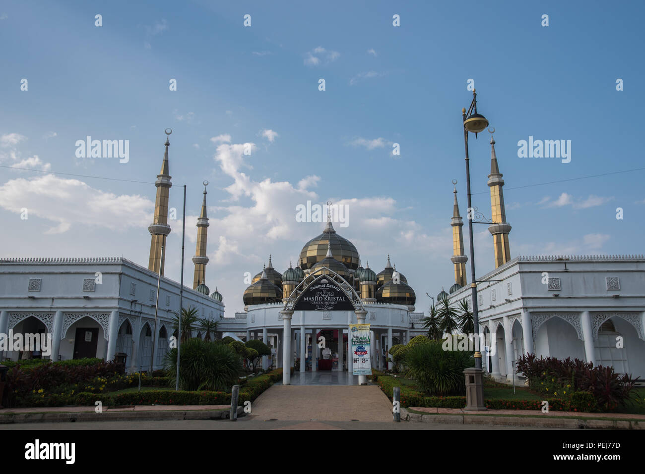Cristal Mosque or Masjid Kristal, Terengganu, Malaysia Stock Photo - Alamy