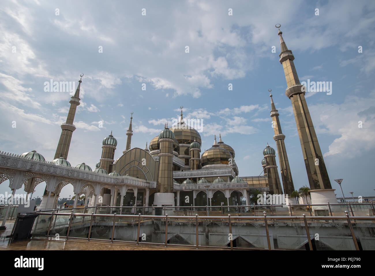 Cristal Mosque or Masjid Kristal, Terengganu, Malaysia Stock Photo - Alamy