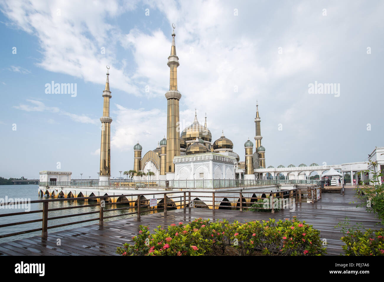 Cristal Mosque or Masjid Kristal, Terengganu, Malaysia Stock Photo - Alamy