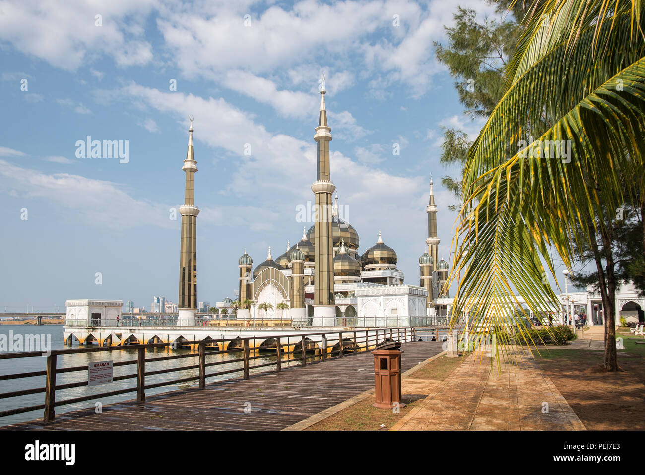 Cristal Mosque or Masjid Kristal, Terengganu, Malaysia Stock Photo - Alamy