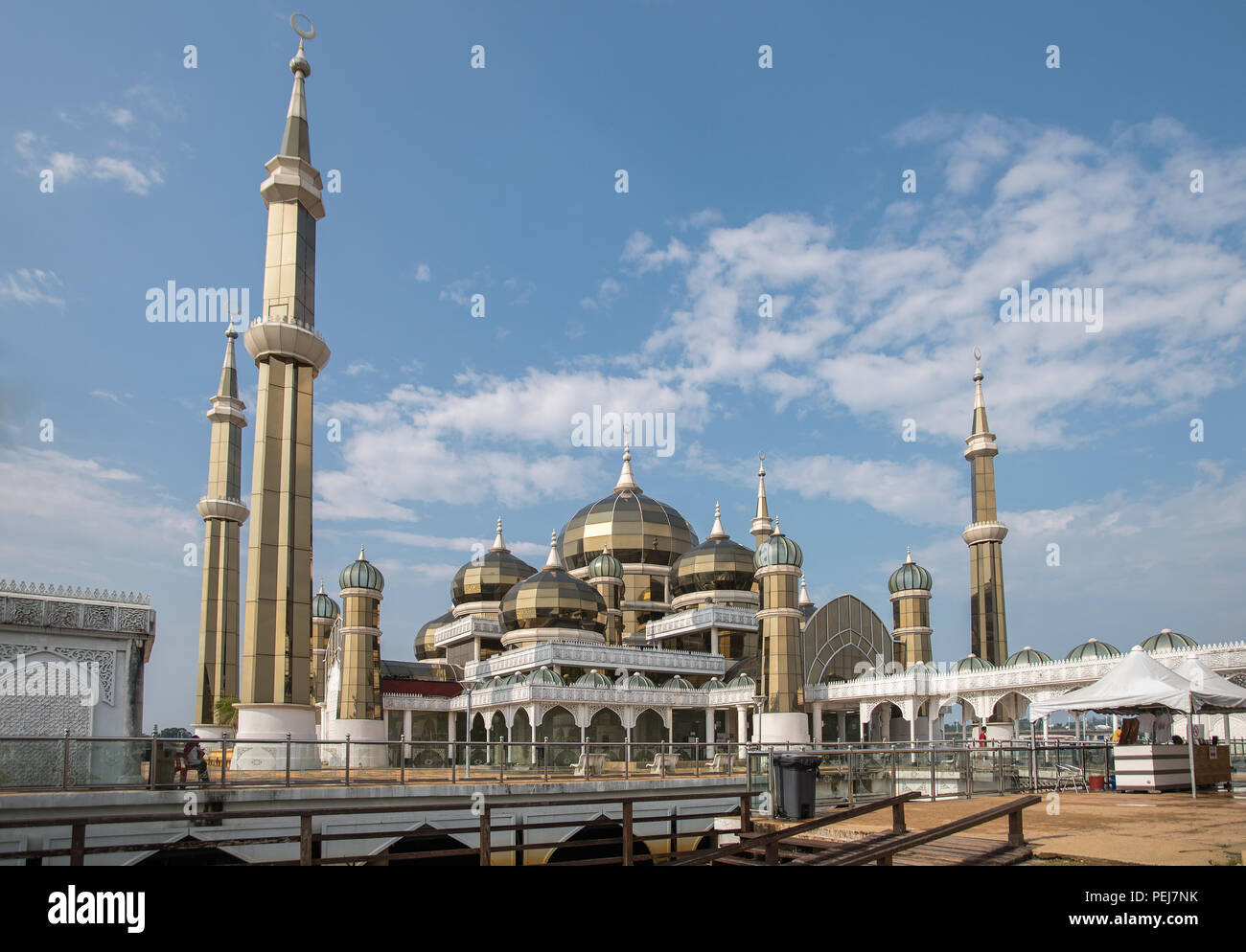 Cristal Mosque or Masjid Kristal, Terengganu, Malaysia Stock Photo - Alamy