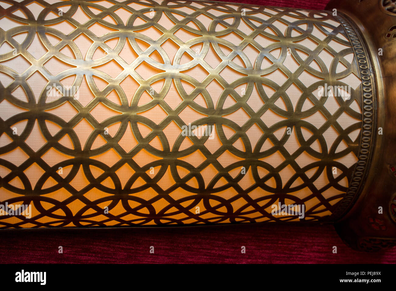 Example of Ottoman art patterns applied on metals Stock Photo - Alamy