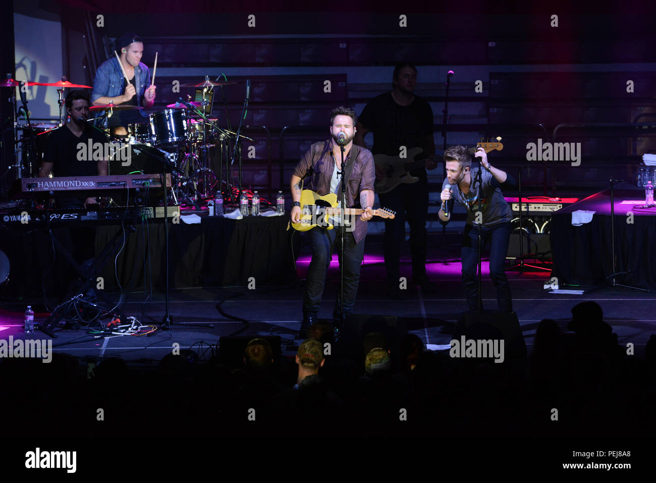 The Swon Brothers perform at the Buckner Fitness Center on Joint Base ...