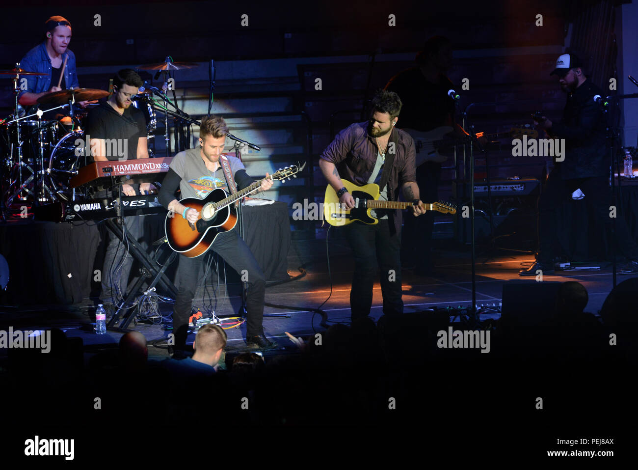 The Swon Brothers perform at the Buckner Fitness Center on Joint Base ...