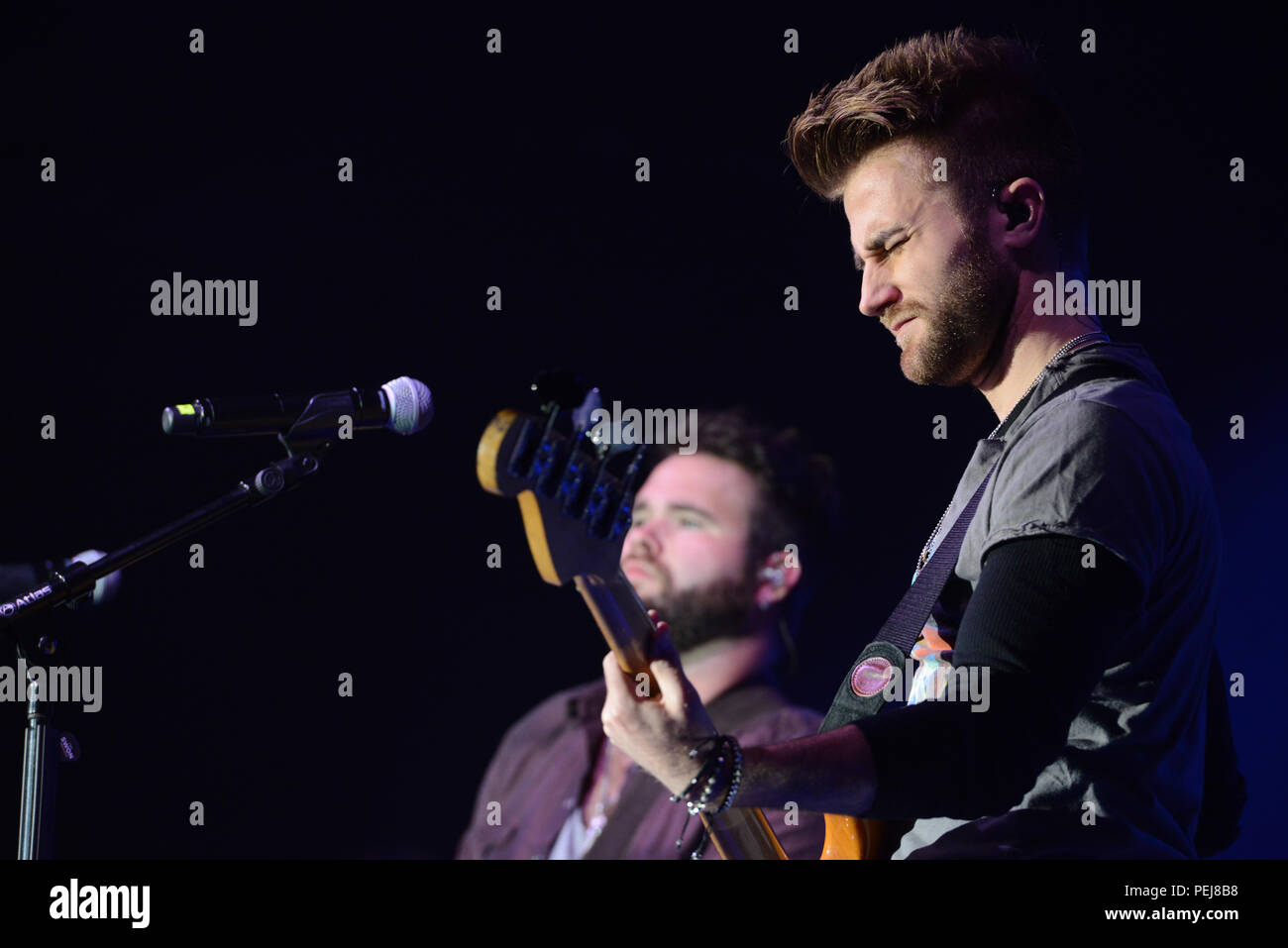 The Swon Brothers perform at the Buckner Fitness Center on Joint Base ...