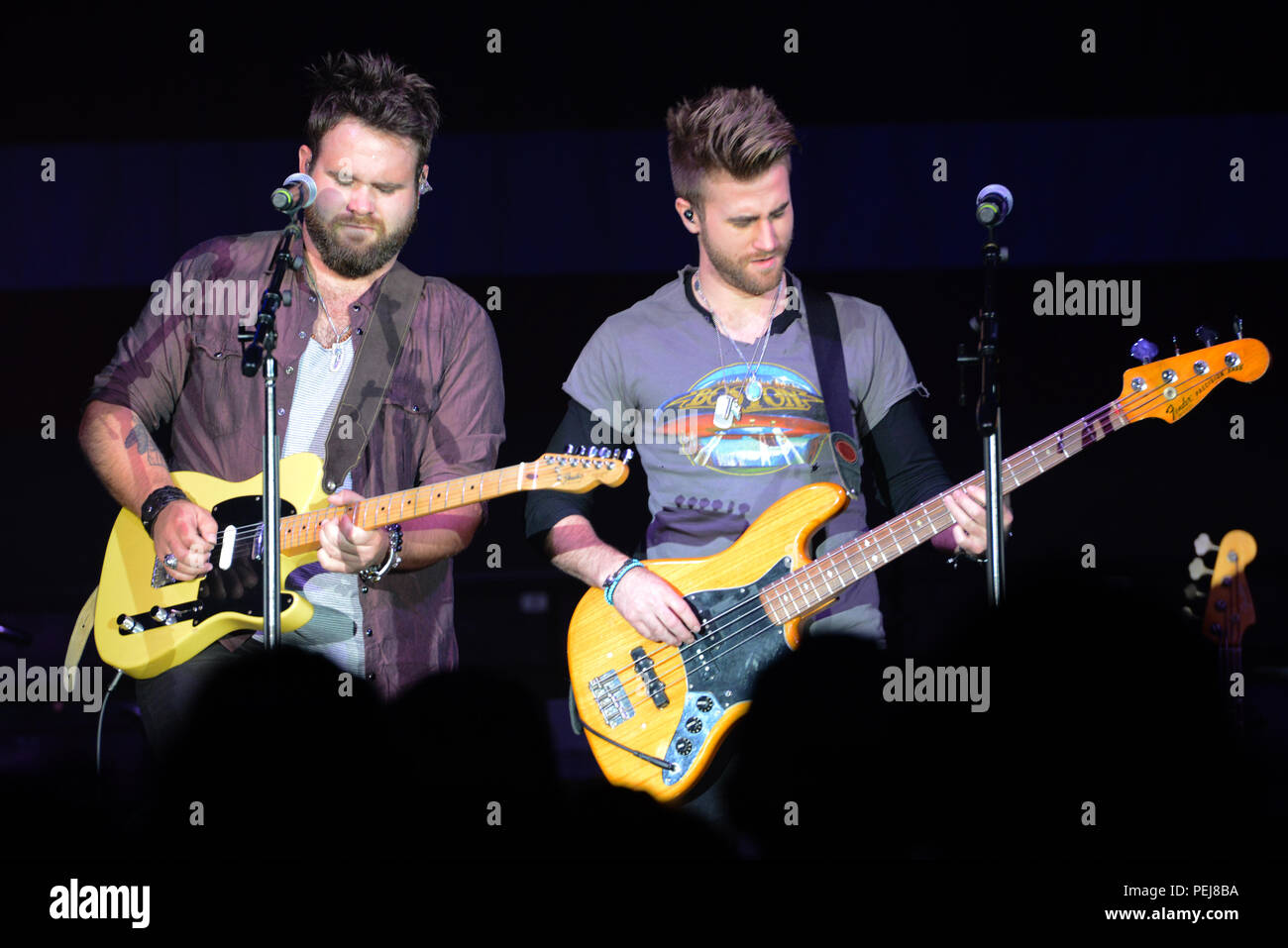 The Swon Brothers perform at the Buckner Fitness Center on Joint Base ...