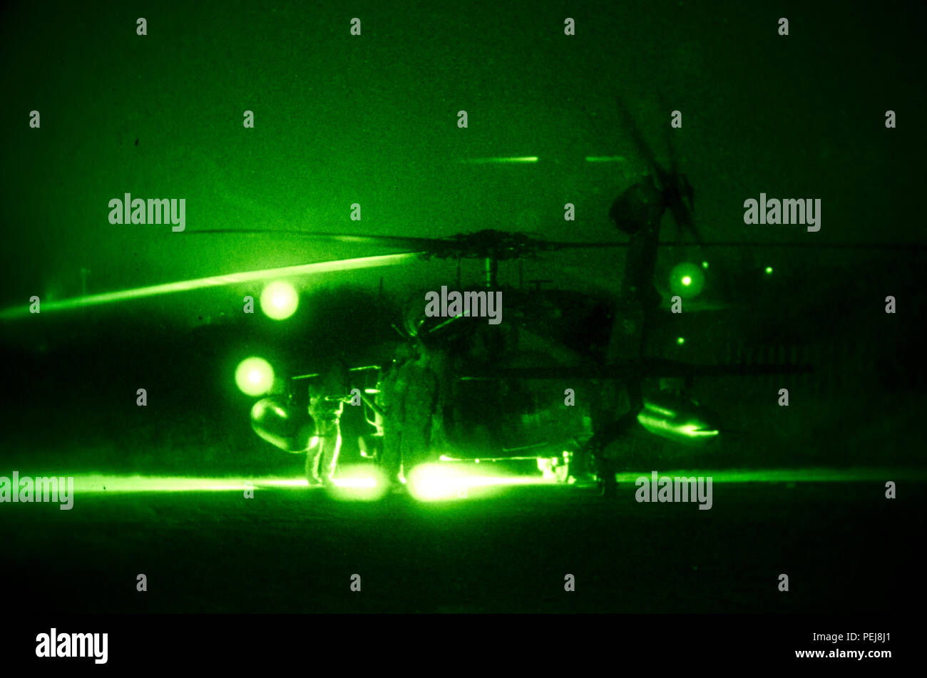 Soldiers of 3-227th Assault Helicopter Battalion, Air Cavalry Brigade ...