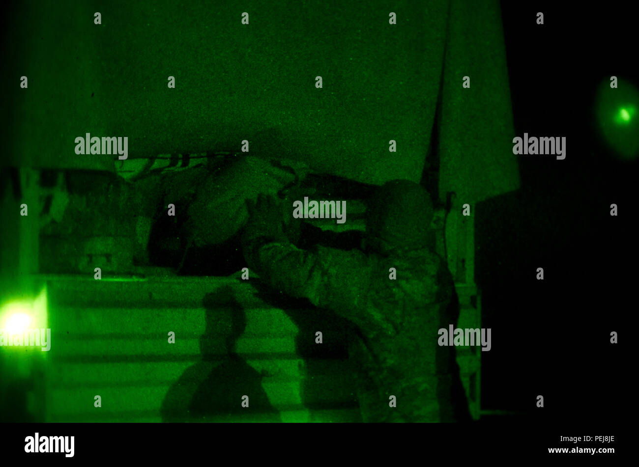 A Soldier of 3-227th Assault Helicopter Battalion, Air Cavalry Brigade ...