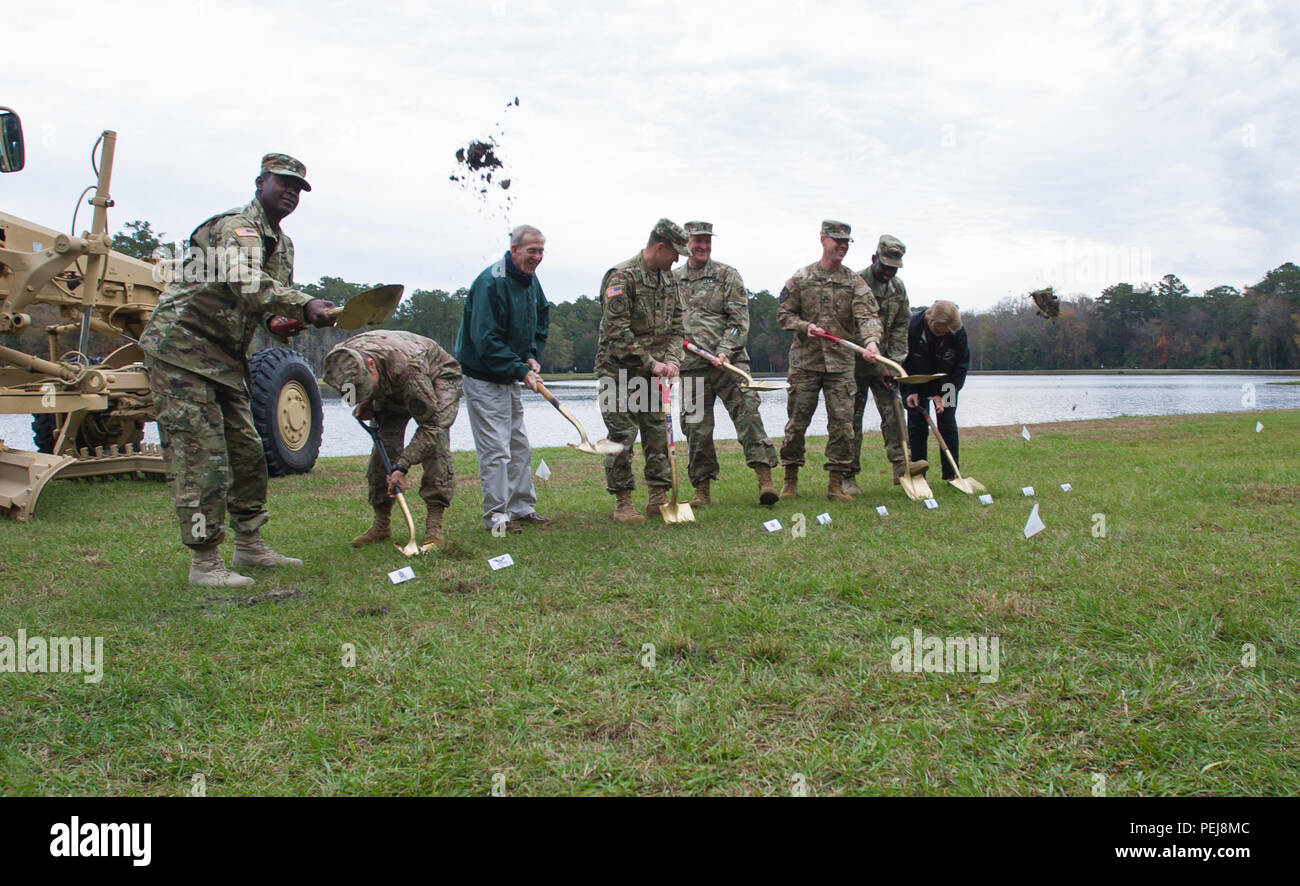 The command teams of Fort Stewart Garrison, the 526th Engineer Company ...