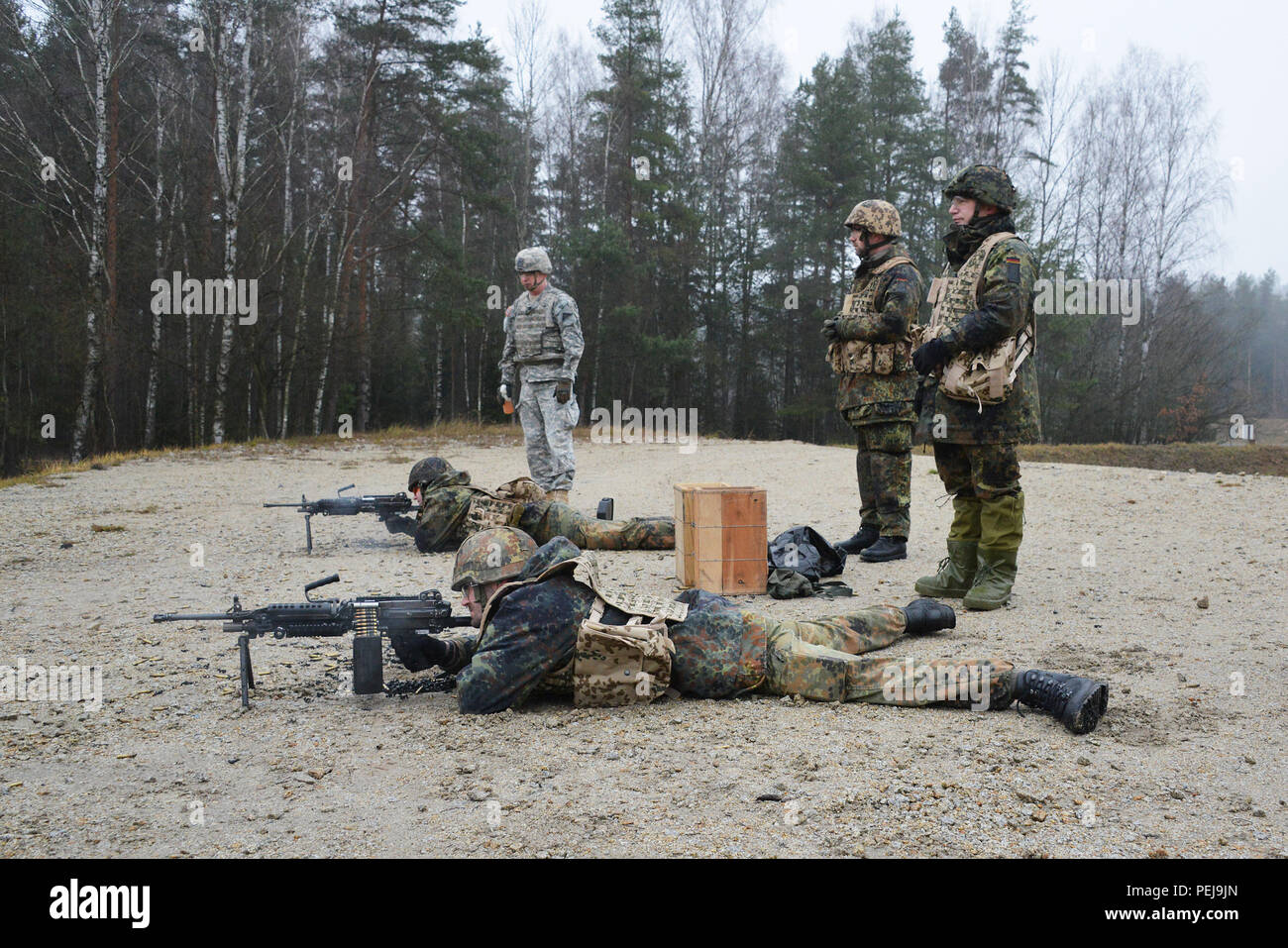 U.S. Soldiers, assigned to the Combined Arms Training Center, 7th Army ...
