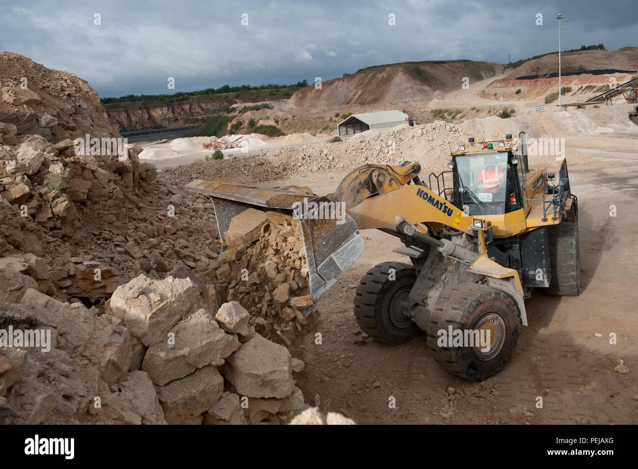 Lafarge quarry hi-res stock photography and images - Alamy