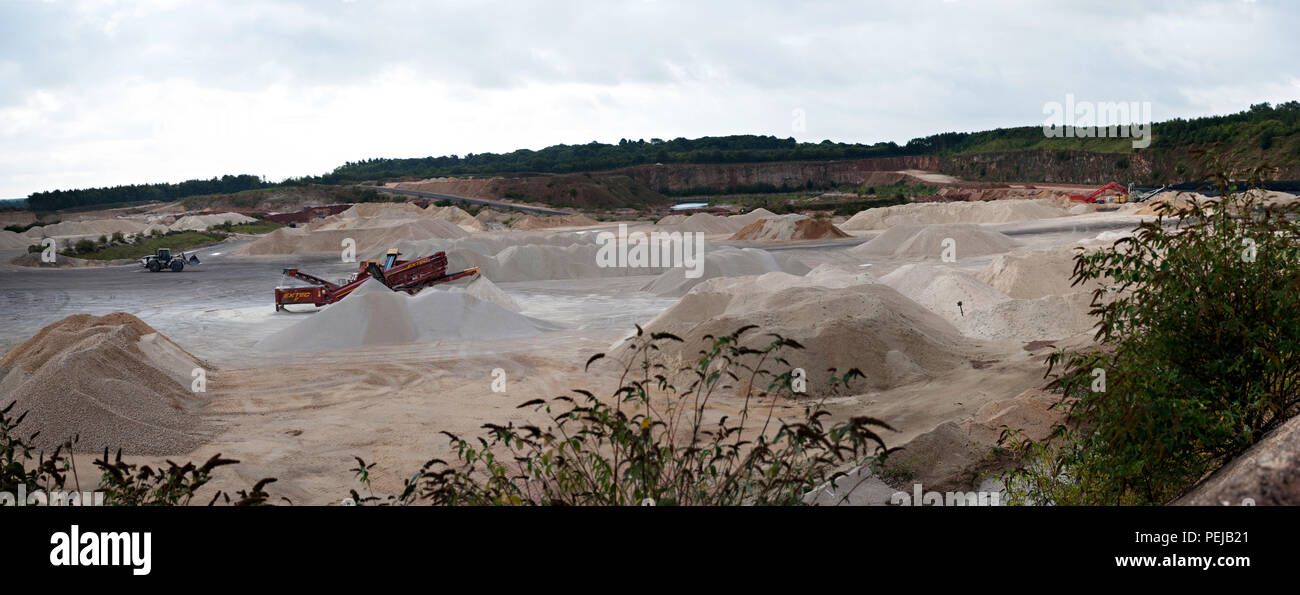 whitwell quarry set in the heart of the british countryside and its ...