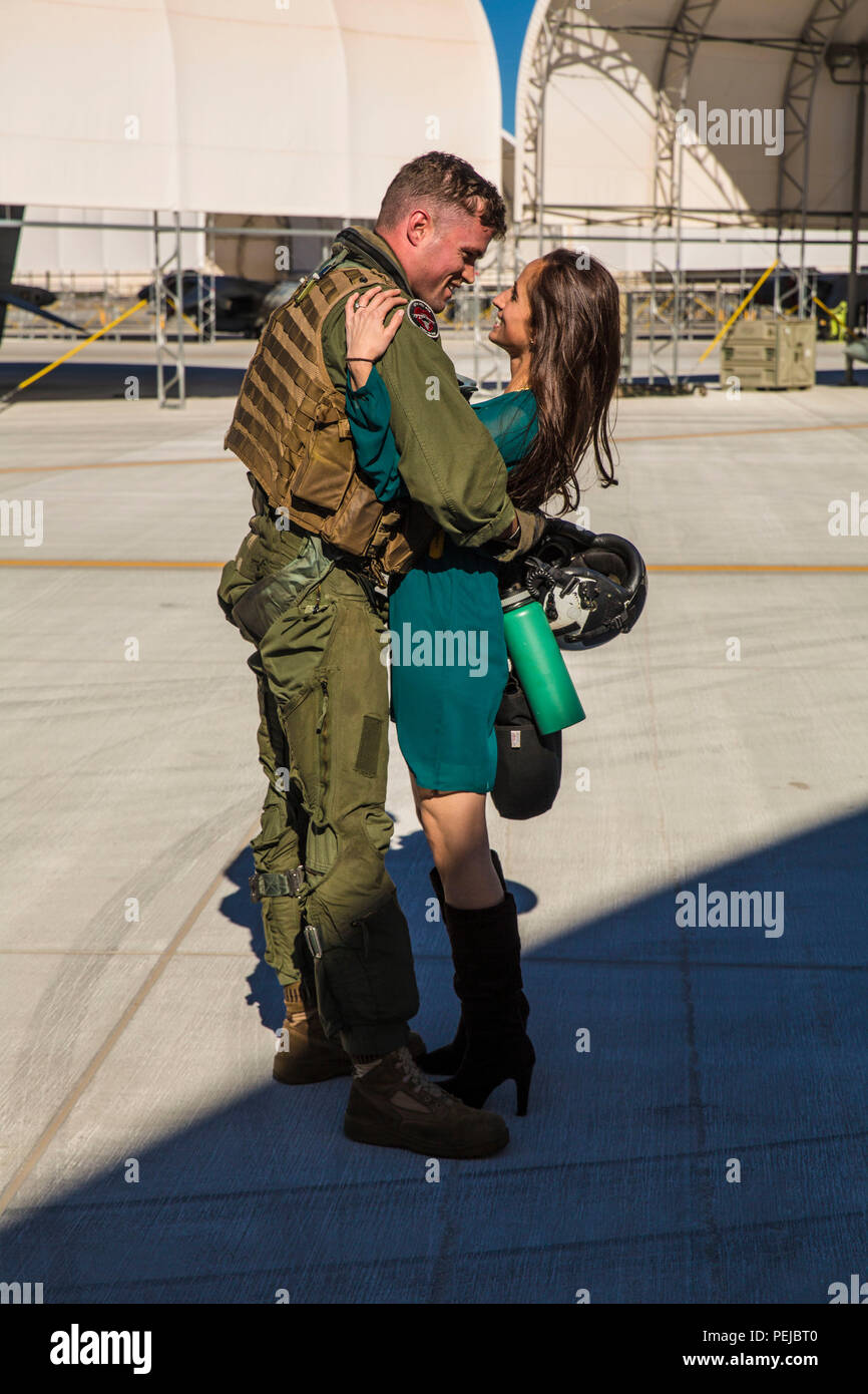 Capt. Phil Smith, an AV-8B Harrier pilot with Marine Attack Squadron ...