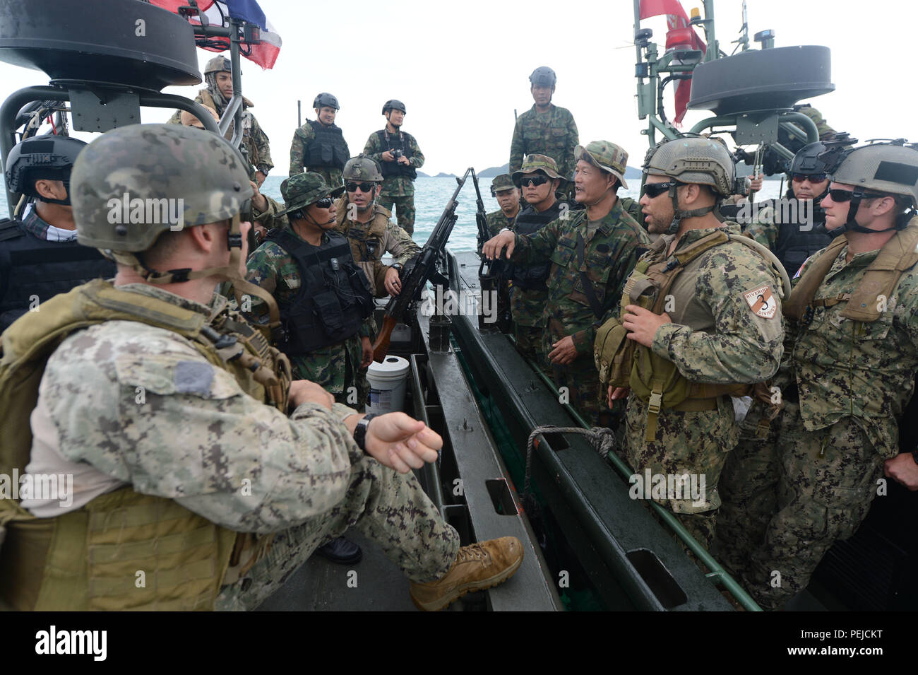 150827-N-FN215-147 SATTAHIP, Thailand (Aug. 27, 2015) - Sailors ...
