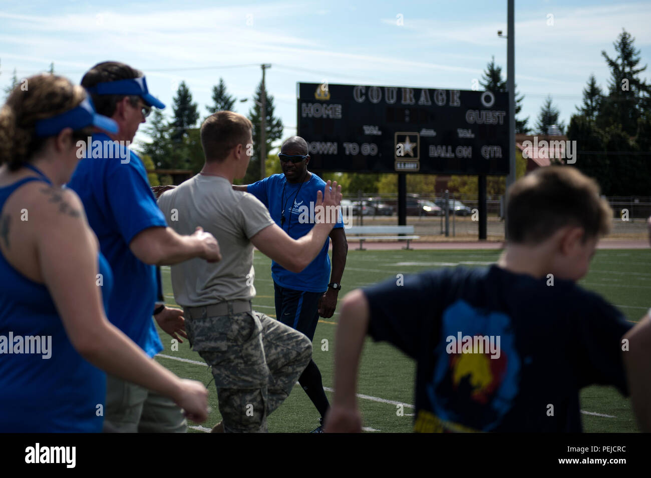 Eric Dixon, Air Force Wounded Warrior (AFW2) Program track coach ...