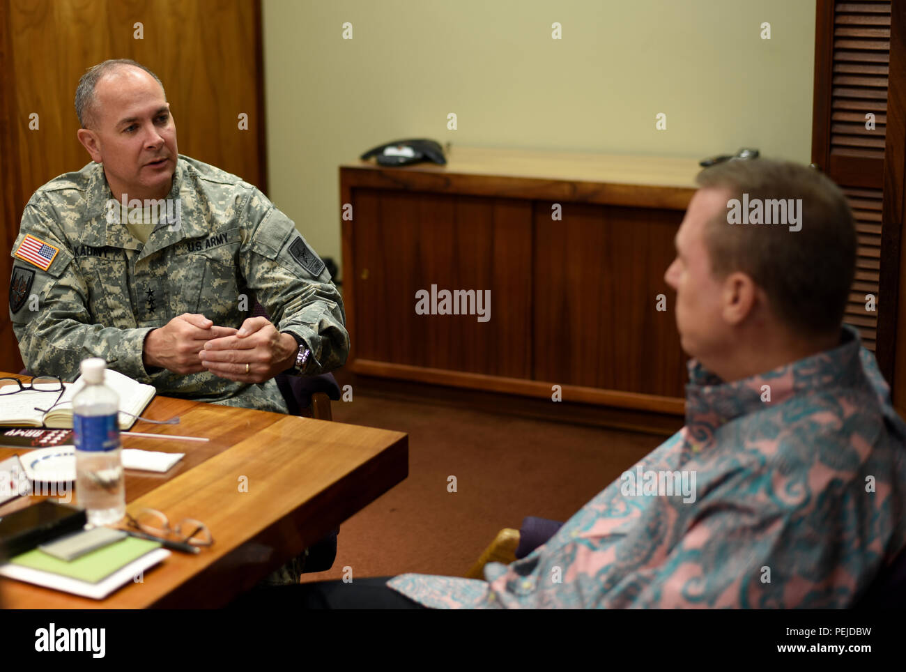 Lt. Gen. Timothy J. Kadavy, director of the U.S. Army National Guard ...