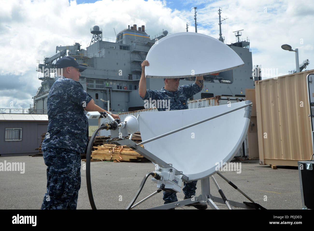 Petty Officer 1st Class Joseph M. Anderson, a hospital corpsman with ...
