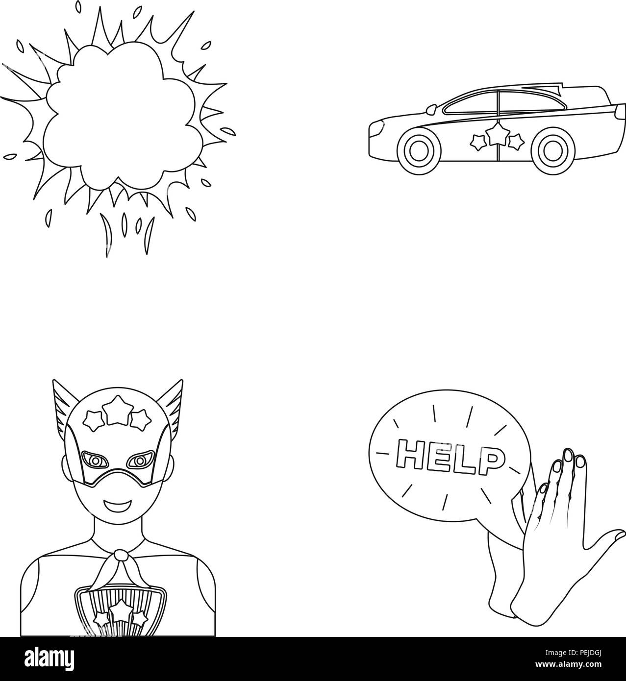 Fire suit mask Stock Vector Images - Alamy