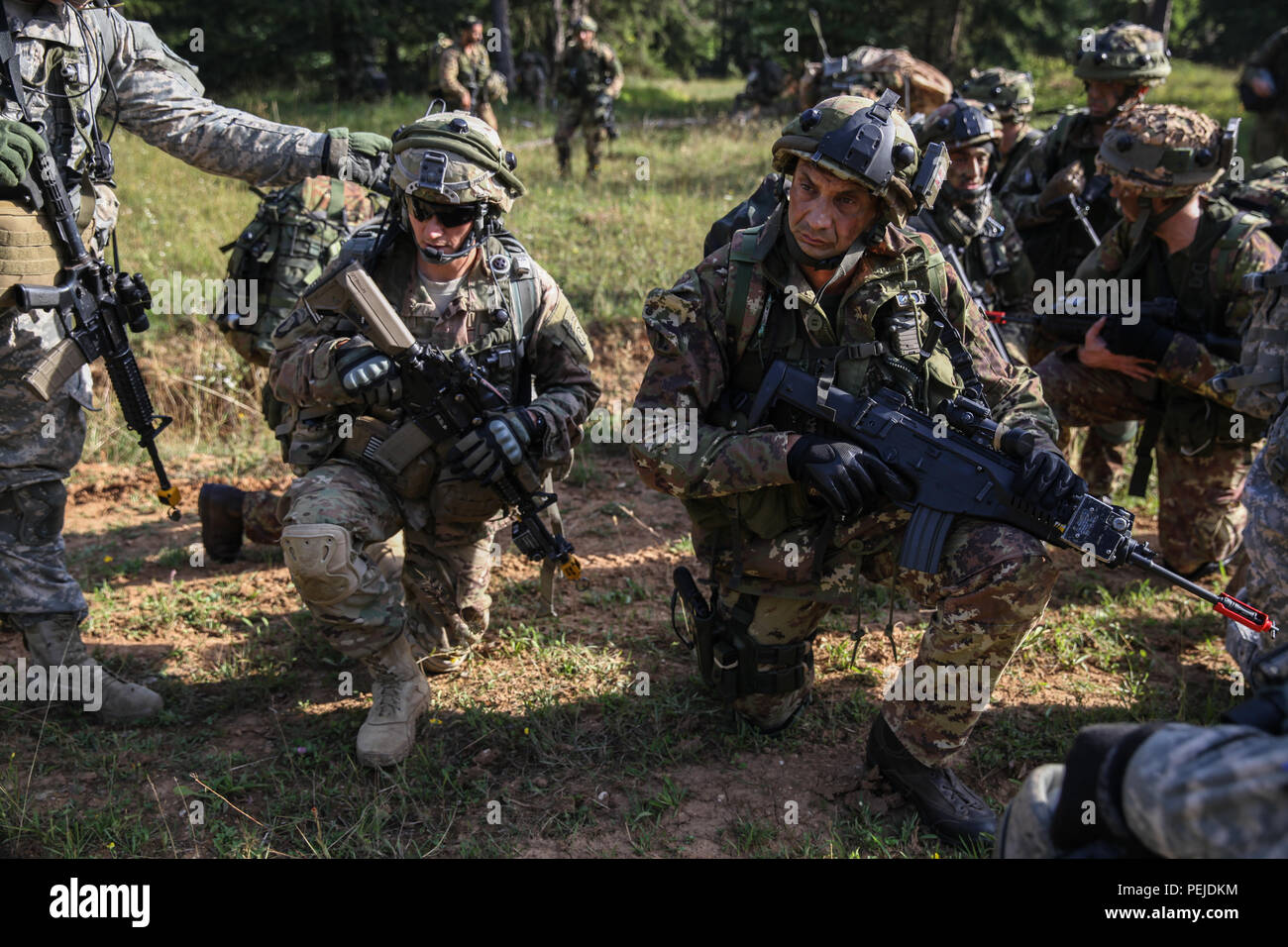 A U.S. Soldier of Alpha Company, 2nd Battalion, 501st Infantry Regiment ...