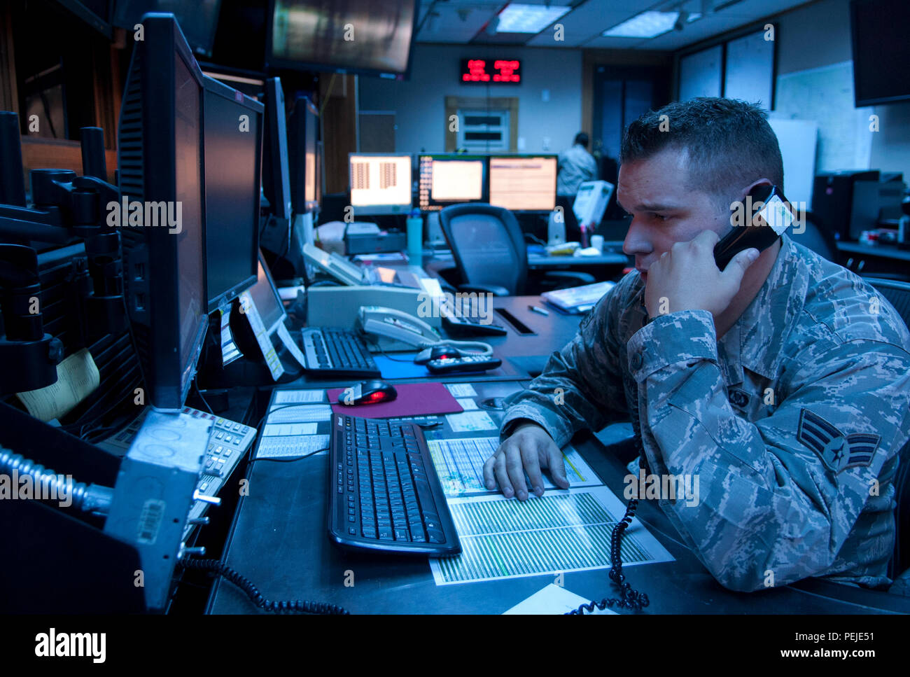 Senior Airman Zachary Pirrung, 90th MW Command Post senior emergency ...